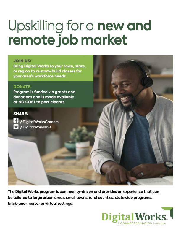 Digital Works expands free digital skills training and remote job ...